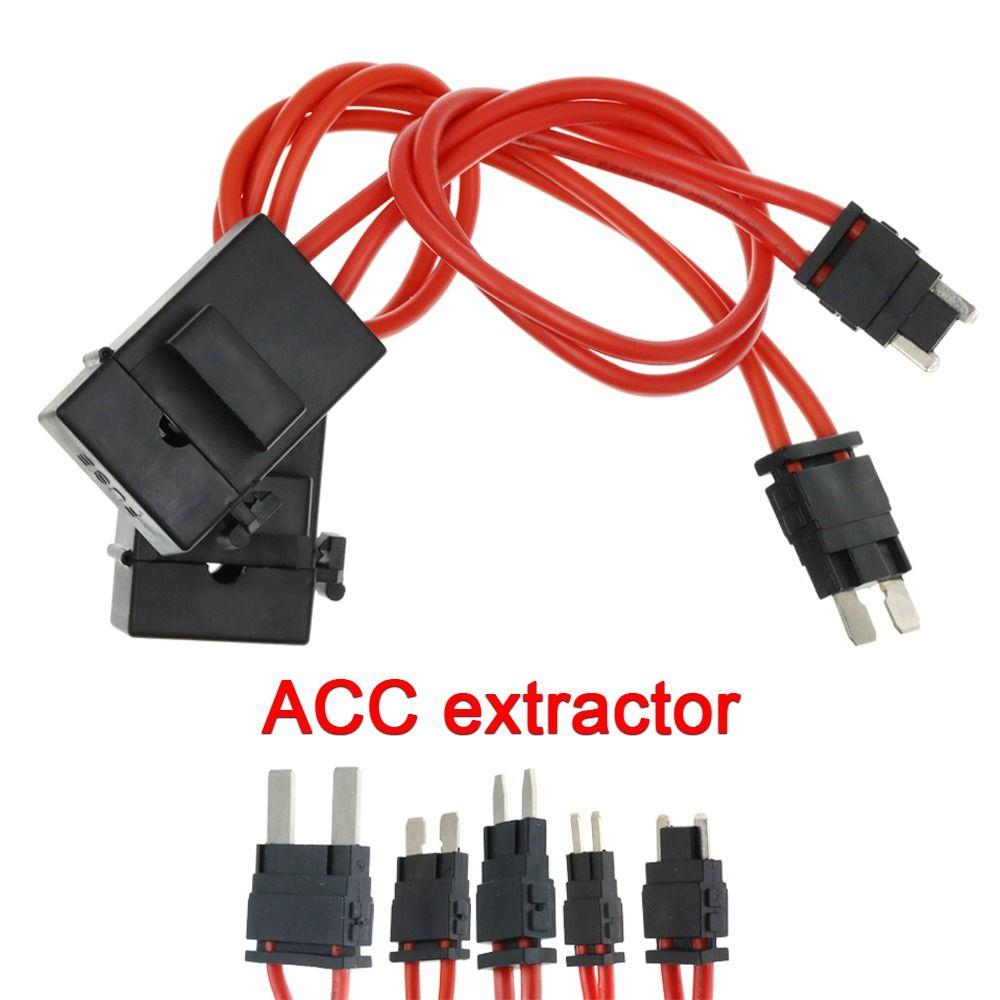 Car Modification ACC Fuse Box Car Fuse Holder Fuse Extension Cord Large ...