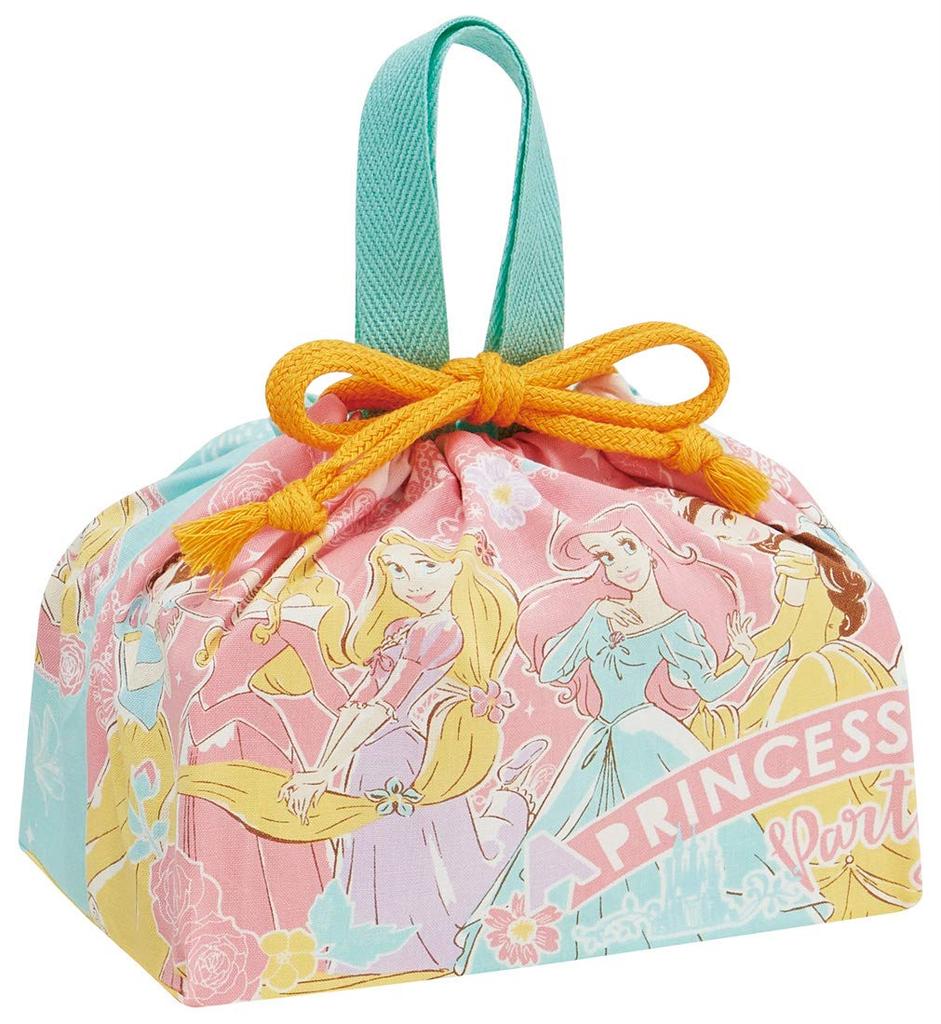 Skater Lunch Drawstring Bag Princess 21 Disney Made in Japan Children's ...