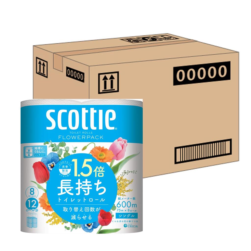 Scotty Flower Pack раз более долговечные рулоны хватает на 12 туалетных ...